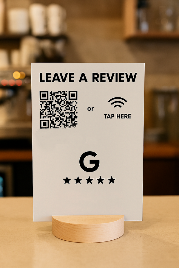 Google Review Sign - ODEKO
